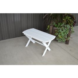 Folding Coffee Yellow Pine Table - Pine Ridge Online